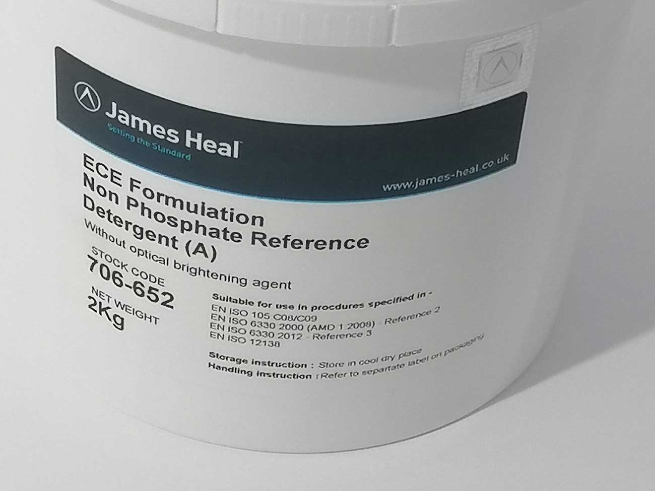 ECE Formulation Non-Phosphate Reference Detergent (A) without optical ...