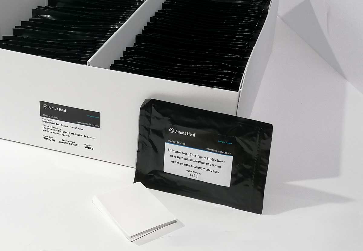 Impregnated Test Papers - 100mm x 75mm (50/150/200 pack) - Store ...